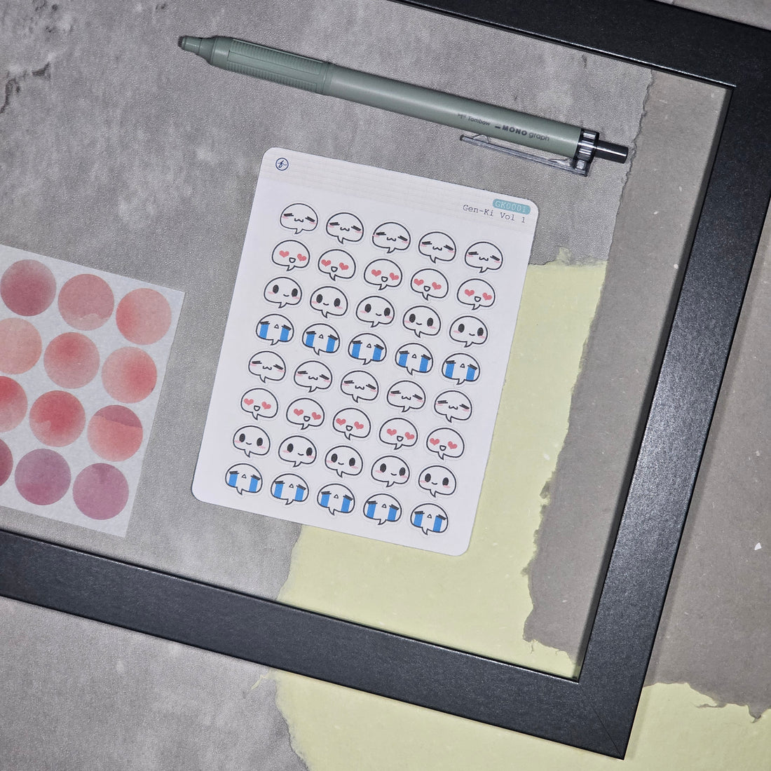 GenKi Sticker sheet Vol 1 – faultedlines